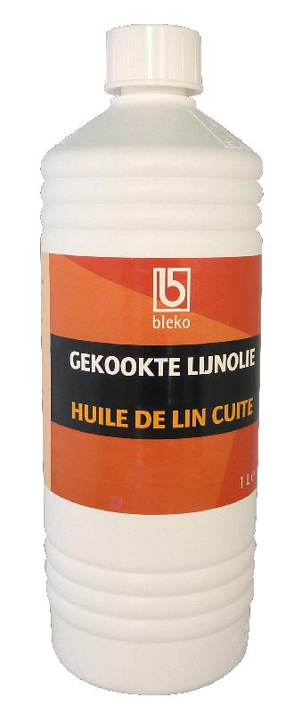 BLEKO GEKOOKTE LIJNOLIE 1 LTR - 1 LITER | Enorm van Driel