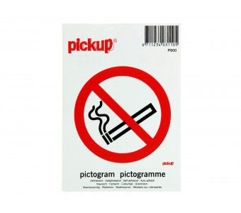 STICKER VERBODEN TE ROKEN 100X100 MM | Enorm van Driel